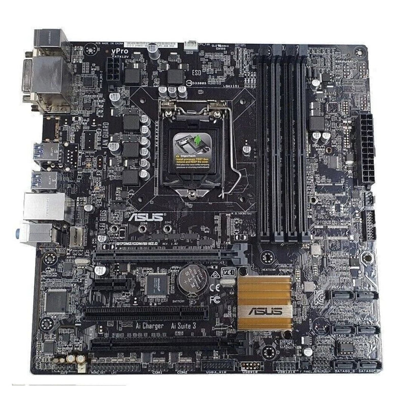 ASUS Q170M2/CDM/SI R2.0 LGA1151 DDR4 Micro-ATX Motherboard