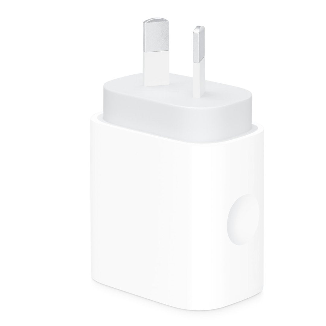 Apple 20W USB-C Power Adapter for iPhone 16/15/14/13/12/11 - iPad Pro