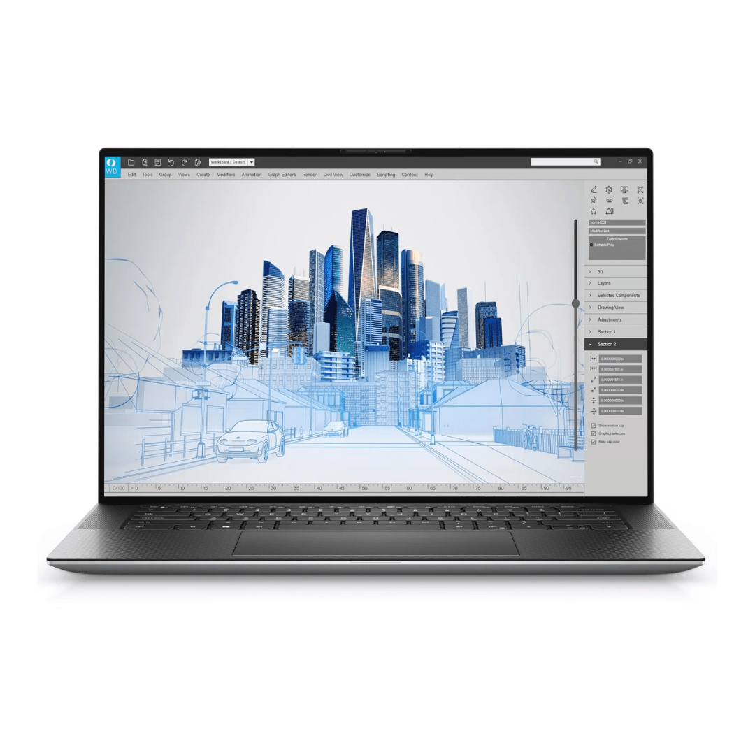 Dell Precision 5560 15.6" i7 11850H 32GB RAM 512GB SSD T1200 GPU Win 1