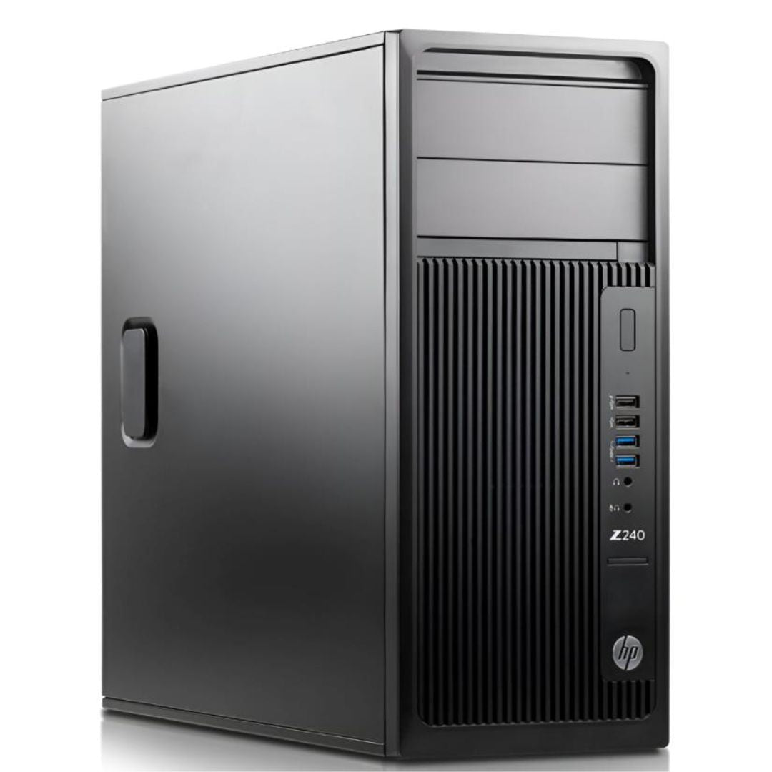 HP Z240 Tower Desktop PC i7-6700 16GB RAM 256GB SSD WIN 10 400W PSU