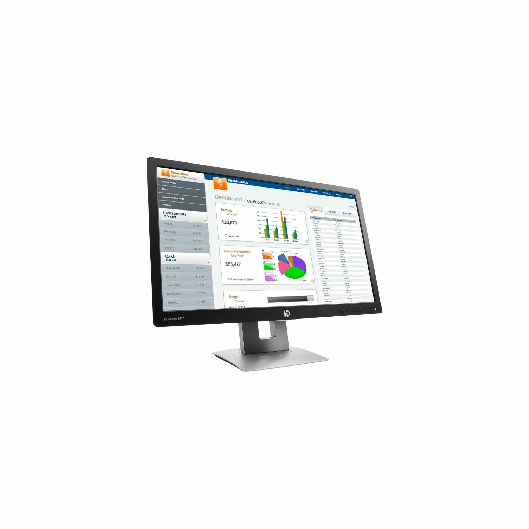 HP EliteDisplay E232 23" Full HD LED Backlight 60Hz IPS Monitor